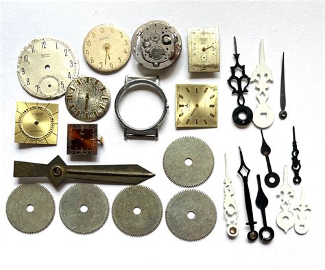 Lot Watch Faces Vintage Assemblage Upcycle Jewelry Altered Art Etsy