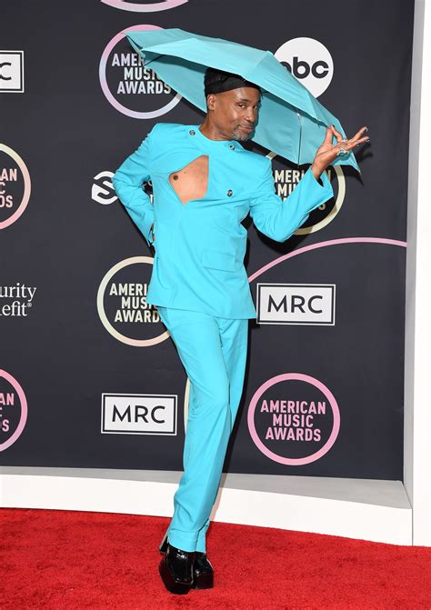 Billy Porter Makes A Splash In Botter At The Amas British Vogue