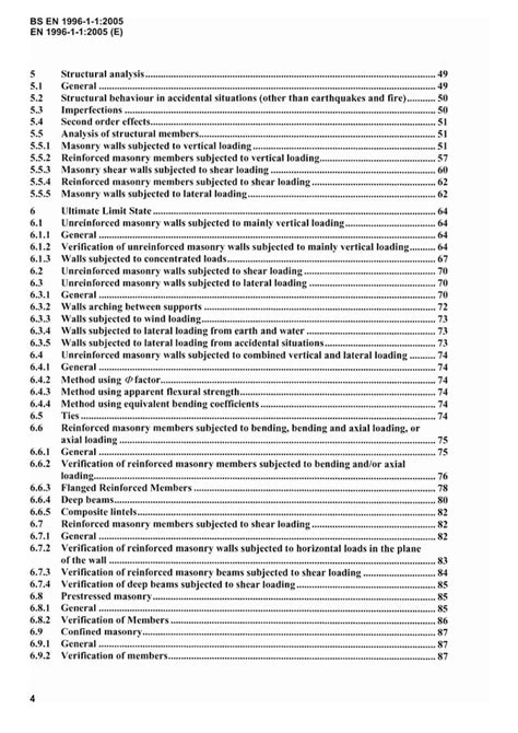 En 1996 1 1 Eurocode 6 Design Of Masonry Structures Part 1 1 General Rules For Reinforced Pdf