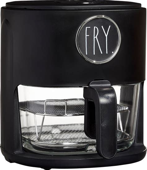 Daewoo Daf 1886 Air Fryer 45l Tempered Glass Basket With 8