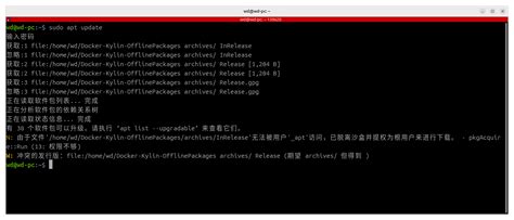 【arm架构银河麒麟使用笔记－下载docker软件包及所有依赖包并在离线环境下安装】arm麒麟apt安装docker Csdn博客