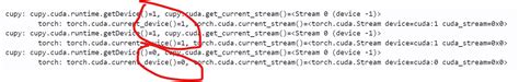 Current Device Changed Before Entering And After Leaving With Cupy Cuda Device Issue