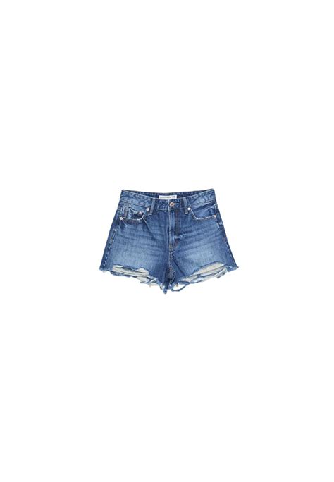 Womens Denim Shorts Stradivarius United Kingdom