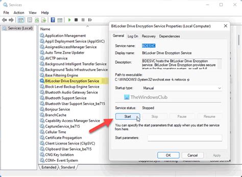 Failed To Open Bitlocker Control Panel Tool 0x80004005 Windows 11