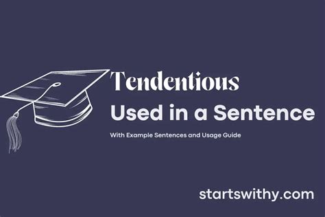 Tendentious In A Sentence Examples 21 Ways To Use Tendentious