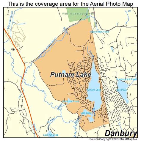 Aerial Photography Map Of Putnam Lake Ny New York
