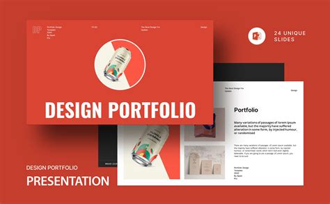 Design Portfolio Powerpoint Presentation For 21