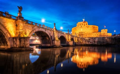 Castel Santangelo Blue Hour Photography