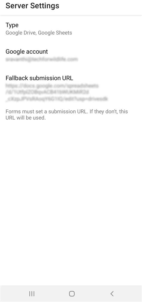 Using Open Data Kit Odk In The Field — Technology For Wildlife Foundation