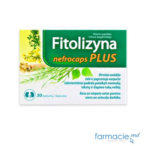 Fitolizyn Nefrocaps Plus Caps N10x3