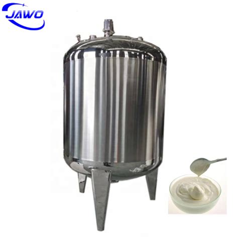 Milk Sterilizer Storage Tank Mixing Machine Fermentation Tank Machine For Sale Frozen Yogurt