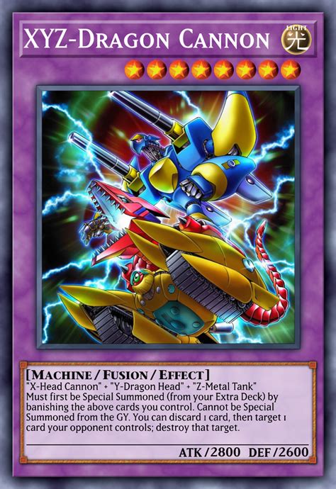 Xyz Dragon Cannon 2nd Artwork By Supershadiw1010 On Deviantart