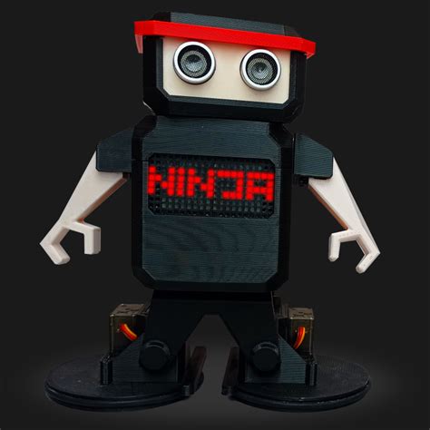 Otto Ninja Humanoid Robot Por Otto Diy Descargar Modelo Stl Gratuito