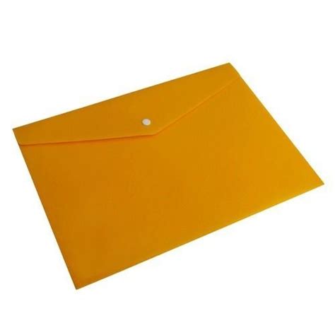 Premium Quality 33 5x23 5 Cm 50 Gram Rectangular Plastic File Cover Application Documents At