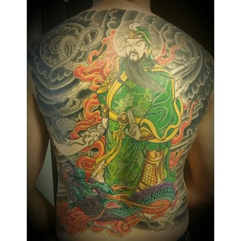 guan yu tattoo