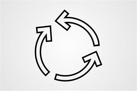 Cycle Arrow Logo Cycle Free Arrows Icons