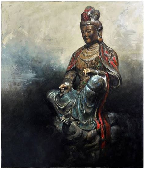 残像不灭，梵音永续——廖万春佛像油画的当代转译与精神叙事 人民美术网 艺术门户网站 中国通俗文艺研究会 北京得一斋