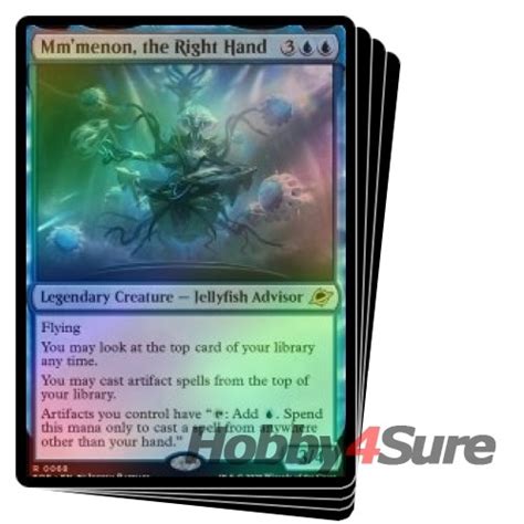 Foil Mmmenon The Right Hand X4 M Nm Magic Mtg Edge Of Eternities Ebay