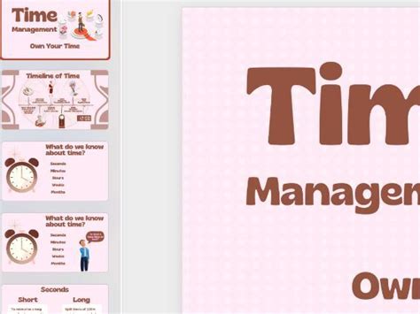 Time Management Assembly Teaching Resources