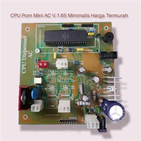 CPU Pom Mini AC Minimalis Atmega 16A V 1 6s Non Selenoid Lazada Indonesia