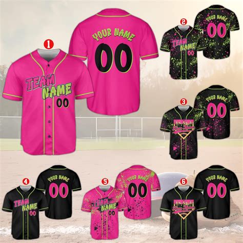 Custom Animals Baseball Jersey Personalized Name And Number Party