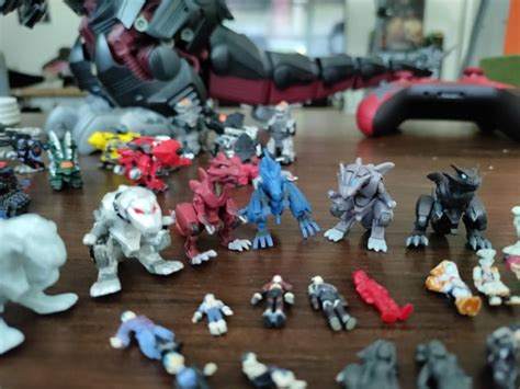 Heres Some More Of My Zoids Mini Ones Organoids And Pilots R Zoids