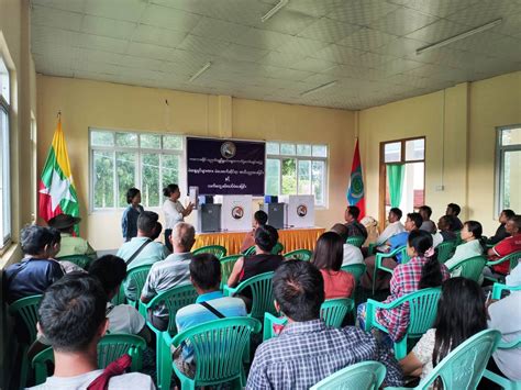 ညောင်ရွှေမြို့နယ်၌ ဒေသခံပြည်သူများ မြန်မာအီလက်ထရောနစ်မဲပေးစက်အကြောင်း