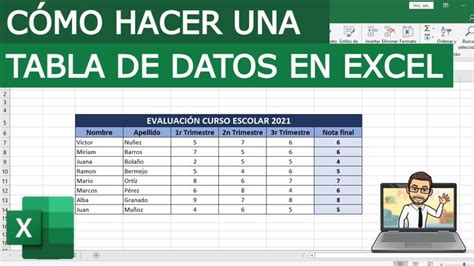 Cómo Hacer Una Tabla De Datos En Excel