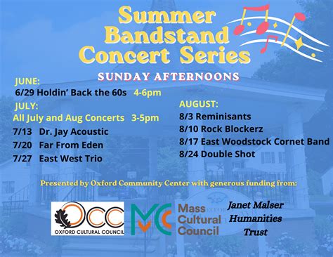 Band Concert Program