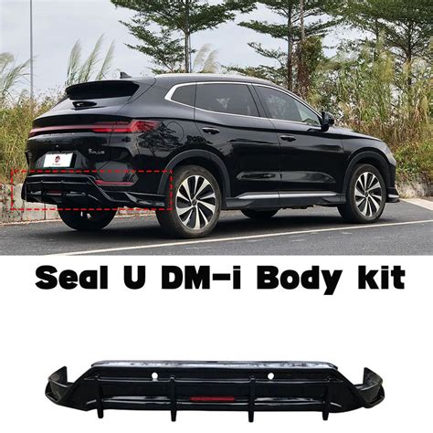 For Byd Seal U Dm I Song Plus Body Kit Front Chin Diffuser Spoiler Bri Limbotics Motorsports Group