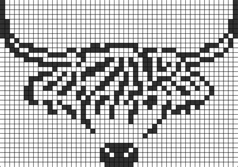Alpha Pattern 141218 Braceletbook Highland Cow Crochet Graphghan