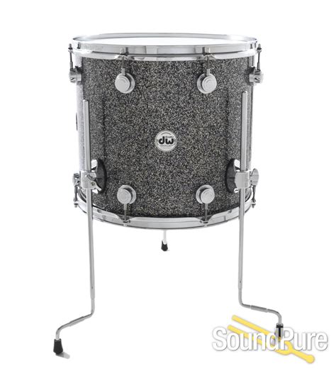 Dw 4pc Collectors Series Cherry Drum Set Black Galaxy