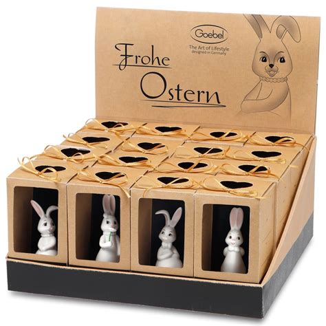 Mini Easter Bunnies Snow White 6 7 Cm Porcelain Goebel Goebel