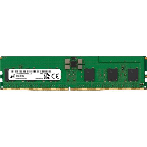 Micron Ddr5 Rdimm 32gb 2rx8 6400 Cl52 16gbit Single Pack Asbis Cz