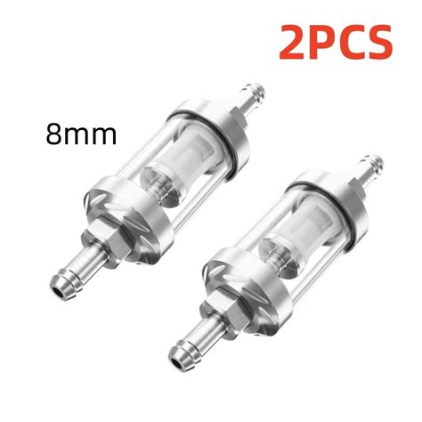 Ultimate Fuel Filter Bundle Inline Fuel Filters With Hose Clamps And