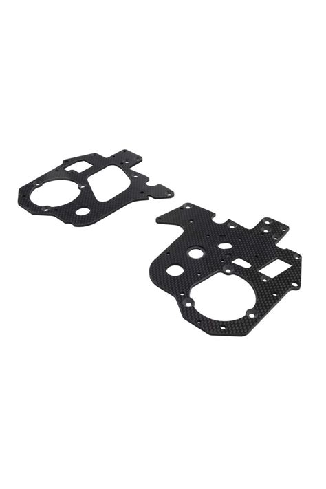 Los361000 Carbon Chassis Plate Set Pm Mx Hobbyquarters