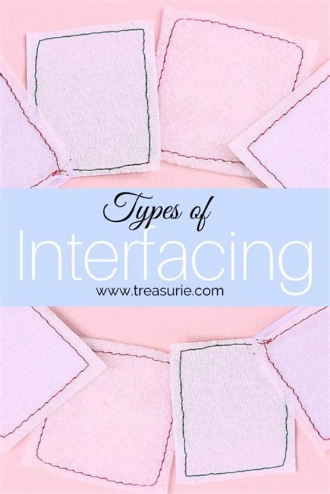 Types Of Interfacing What Is Interfacing And When To Use It Treasurie