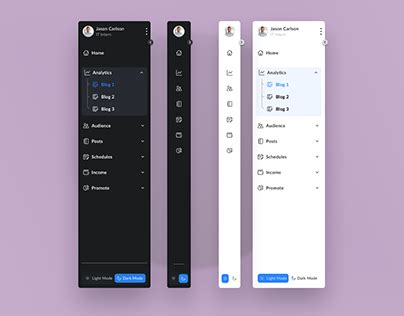 Sidebar Ui Design Projects Photos Videos Logos Illustrations And