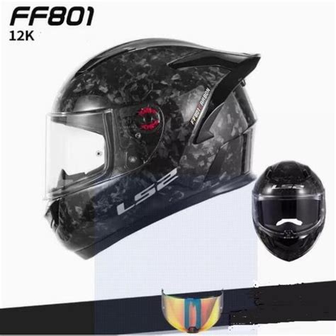 Yahooオークション 新品 Ls2 12kカーボン製 Ff801 フルフェイス ヘ