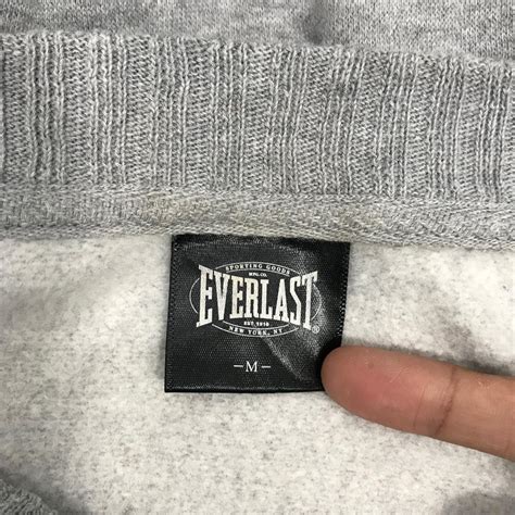 Everlast Nyc Sweatshirt Big Logo Spellout Pullover Depop