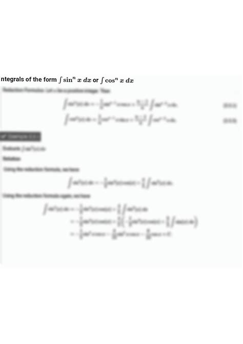 Solution Integrals Of Trigonometric Functions Studypool