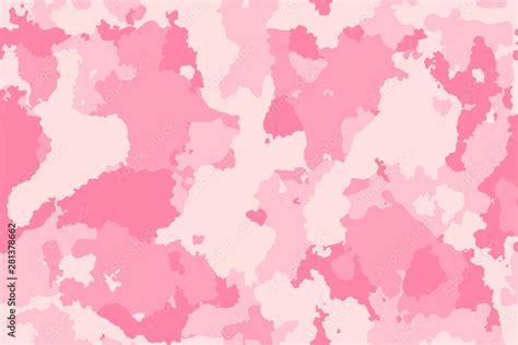 Print Girly Camo Pink Texture Military Camouflage Repeats Seamless