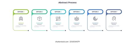 Five Paper White Rectangular Elements Placed Stock Vector Royalty Free