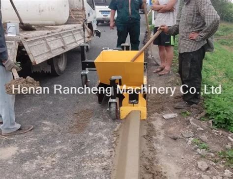 Small Road Curb Machine Concrete Kerb Laying Machine For Sale Small Kerb Machine And Road Kerb