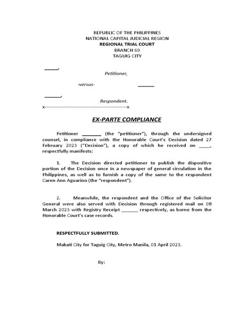 Compliance Sample Pdf