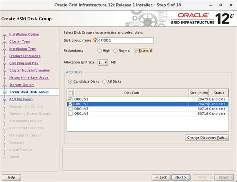oracle rac dg环境搭建（centos 7 oracle 12c） 六） 安装grid infrastructure csdn博客
