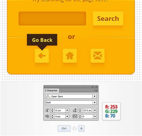How To Create A 404 Error Page In Adobe Illustrator