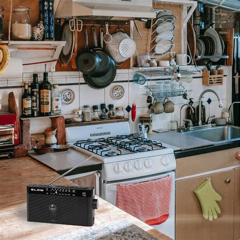 Radio Portabil Blow Ra9 Am Fm Sw Bluetooth Usb Sd 190x97x51mm Emag Ro