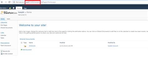 Solved Power Bi On Premise Connect To On Premise Sharep Page 2