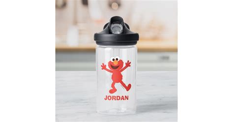 Sesame Street Personalized Elmo Water Bottle Zazzle